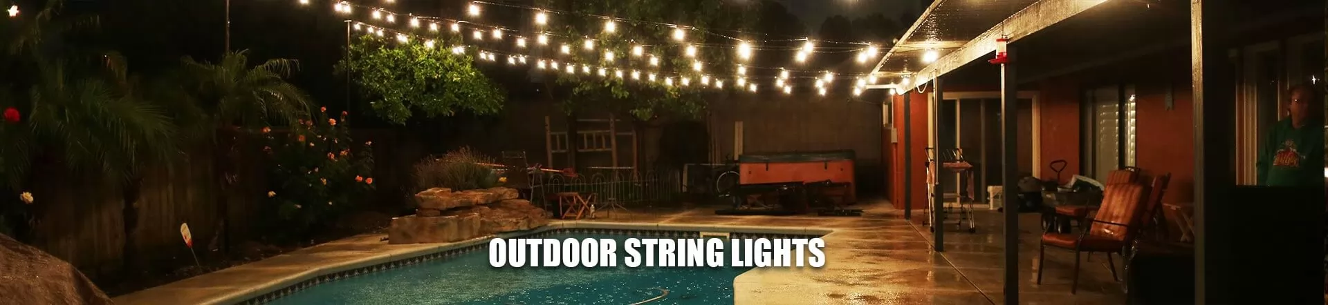 RGB string lights, Outdoor Weatherproof String Light, Holiday String ...